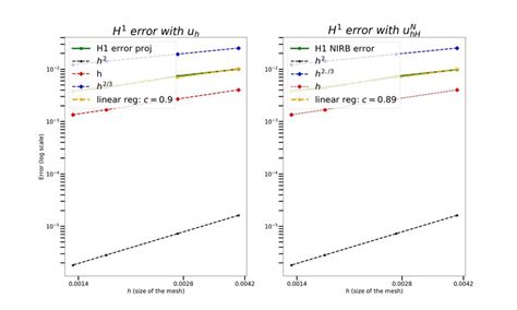 12 H 1 FEM Relative Error Left And NIRB Rectified Error Right Download Scientific Diagram