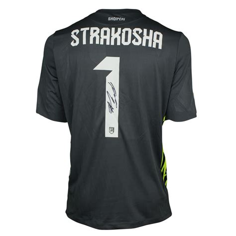 Thomas Strakosha Ukraine Albania Matchwornshirt