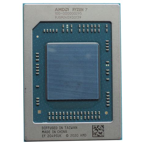 Ryzen 5000g 5000h Real Die Shot Ramd