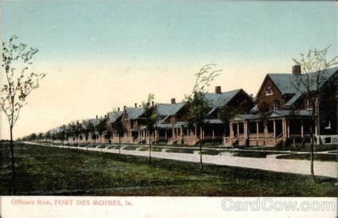 Officers Row Fort Des Moines Ia