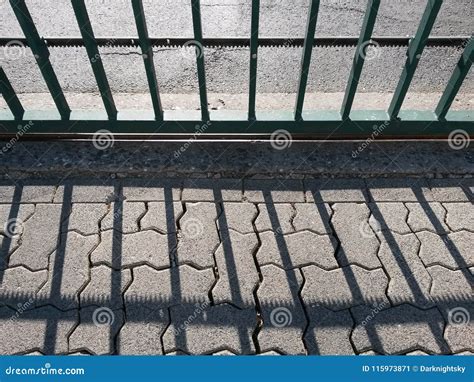 Fence Security Architecture Factory Gated Stock Image Image Of Security Fence 115973871