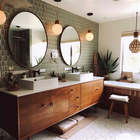 15 Amazing Mid Century Bathroom Design Ideas For A Retro Touch Artofit