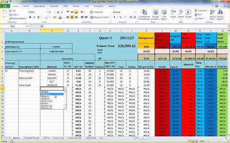 Structural Steel Estimating Template Free Of Structural Steel Estimating Software Free And