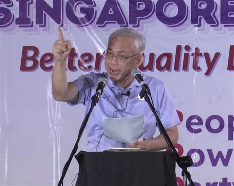 Im A Straight Forward Guy Goh Meng Seng Reminds Everyone Hes Not