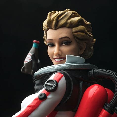 Thinkgeek And Gamestop Exclusive Nuka Cola Girl Statue From Fallout 4