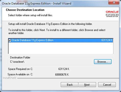 Install Oracle Database 11g Express Edition Jerrys World