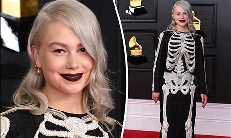 Grammy Awards 2021 Phoebe Bridgers Wears Bejewelled Version Of