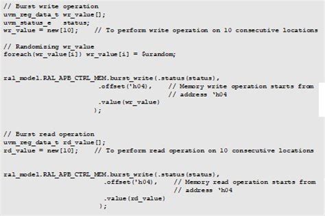 UVM RAL Model Usage And Application