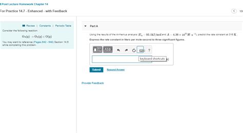 solved post lecture homework chapter 14 for practice