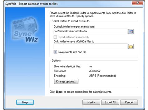 Import Ics File Icalendar Ical To Outlook Syncwiz Ics Outlook