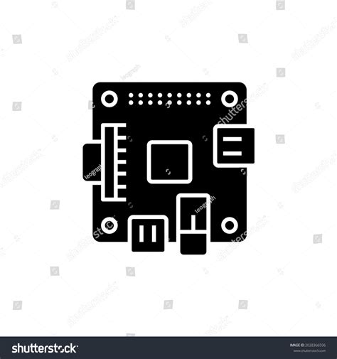 Raspberry Pi Icon Logo Illustration Sign Stock Illustration Shutterstock