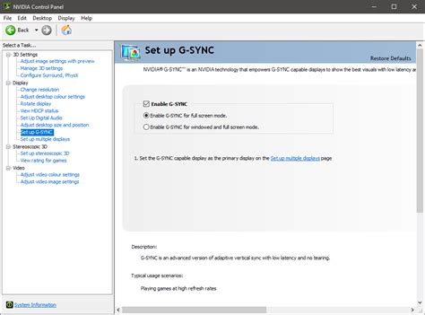 How To Enable NVIDIA G Sync On A FreeSync Display Windows Central