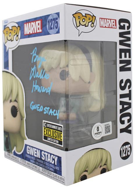 Bryce Dallas Howard Signed Marvel 1275 Gwen Stacy Funko Pop Vinyl