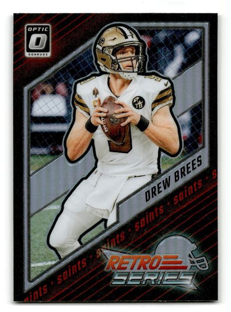 2023 Panini Donruss Optic Drew Brees 10 For Sale Ebay