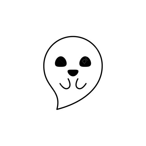 可愛或令人毛骨悚然的卡通萬聖節鬼魂出沒 向量 图标 十月 幽靈般的向量圖案素材免費下載，png，eps和ai素材下載 Pngtree