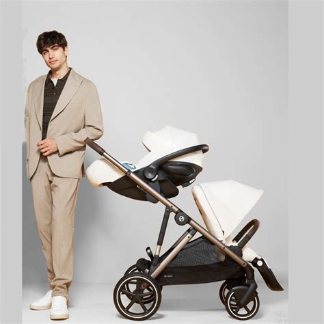 Cybex Gazelle S 2 Single To Double Stroller Seashell Beige Taupe