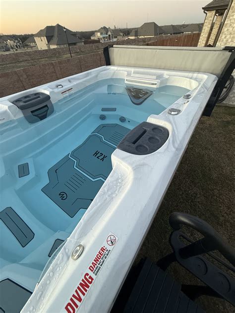 2025 Near New Master Spas H2x Swim Spa 15ft 12 Seats 220v Midlothian