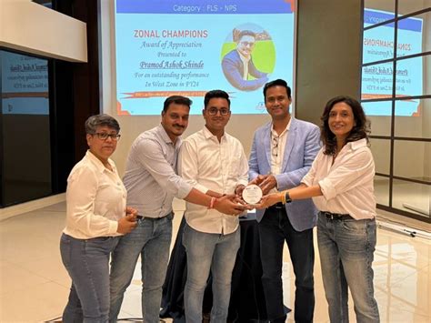 pramod shinde on linkedin proud to be ousting performance in west zone