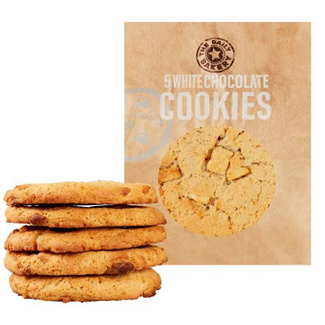 The Daily Bakery 5pk White Chocolate Cookies The Daily Bakery
