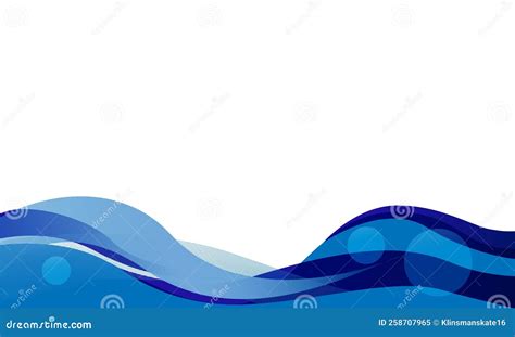 Abstract Blue Wave Curve Art Background Vector Stock Vector Illustration Of Background
