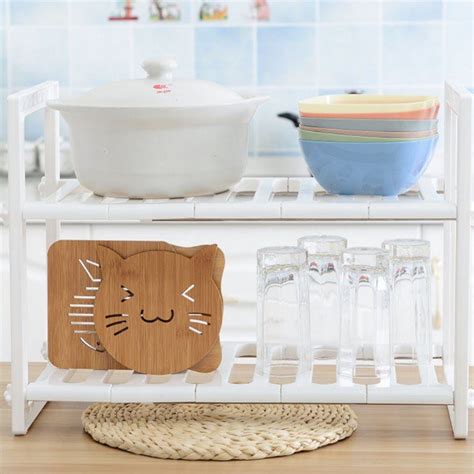 Універсальна телескопічна поличка органайзер у ванну кімнату полиця