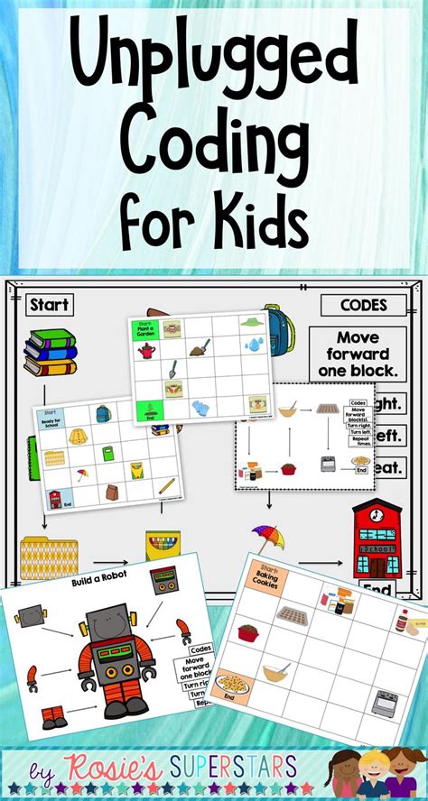 Coding Unplugged Great For The Hour Of Code™ Unplugged Coding