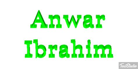 Anwar Ibrahim Celebrity Animated  Logo Designs