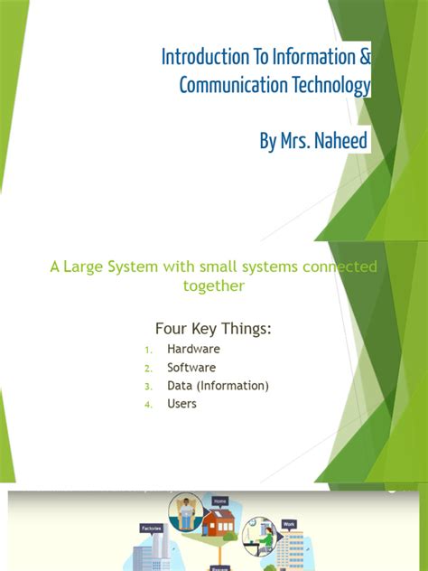 Ict Lec1 Pdf Computers Technology And Engineering