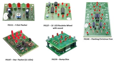 Pack Novelty Flasher LED Kits KITSTOP
