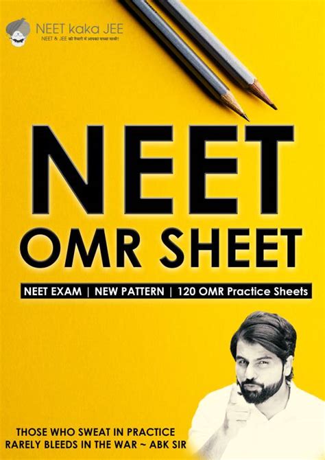 Neet Omr Sheet Neet Exam New Pattern 120 Omr Practice Sheets Buy