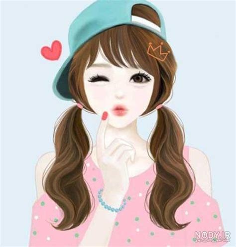 عکس دختر کارتونی عکس نودی