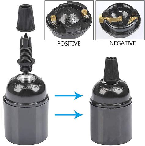 10 Pack Vintage E27 Lamp Socket Light Bulb Holder E27 Light Bulb Socket Holder For Pendant Light
