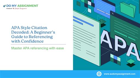 Apa Style Citation Guide For Beginners Easy Referencing