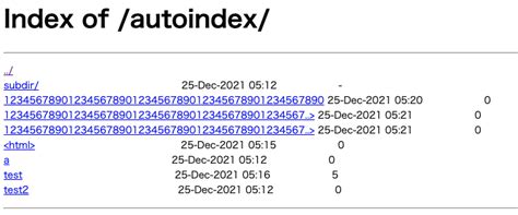 Response Autoindex対応 · Issue 33 · Nafuka11webserv · Github