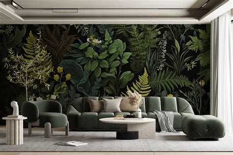 Revitalize Your Space With Fern Peel And Stick Wallpaper