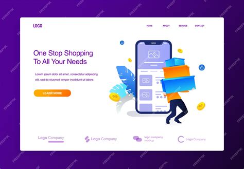 Sitio Web Vector Premium