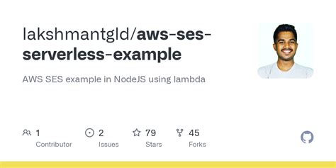 Github Lakshmantgld Aws Ses Serverless Example Aws Ses Example In Nodejs Using Lambda
