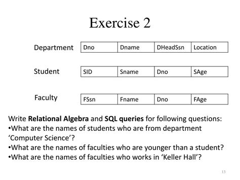 Ppt Binary Operations In Relational Algebra And Sql Powerpoint