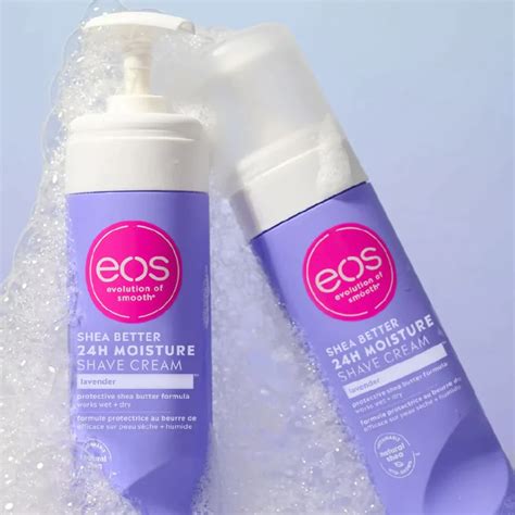 Eos Shea Better Lavender Shave Cream 24h Moisture And Smooth Glide