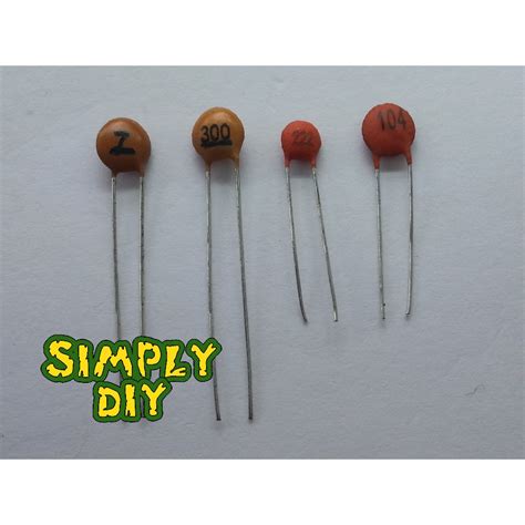 1pcs 50v 1nf 10nf 100nf 220nf 102 103 104 224 Ceramic Disc Capacitor