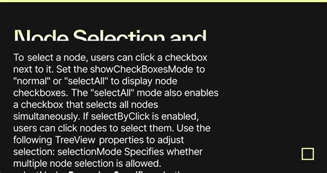 Node Selection And Customization Codesandbox
