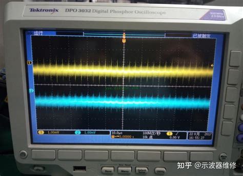育辉电子泰克示波器维修dpo3032校准失败维修案例 知乎