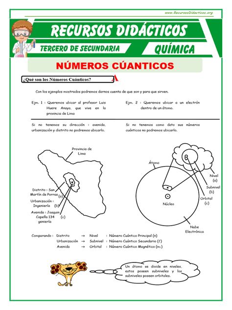 Tipo De Numeros Cuanticos Pdf