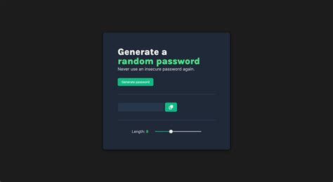 Github Alffontipassword Generator