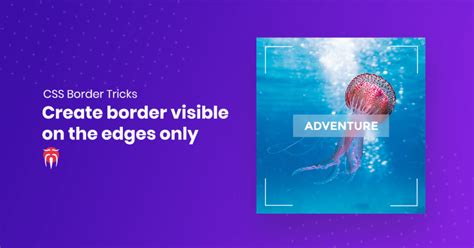 Create A Indented Edge Corner Only Border With Css