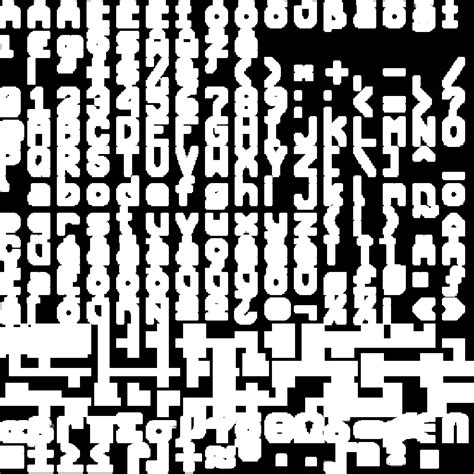 X Smooth Font Minecraft Texture Pack