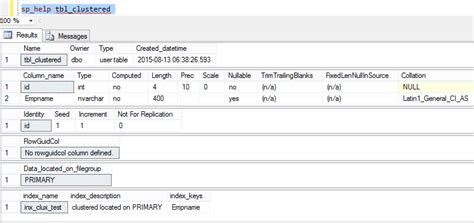 Interview Question Is Clustered Index On Column With Duplicate Values Possible Codeproject