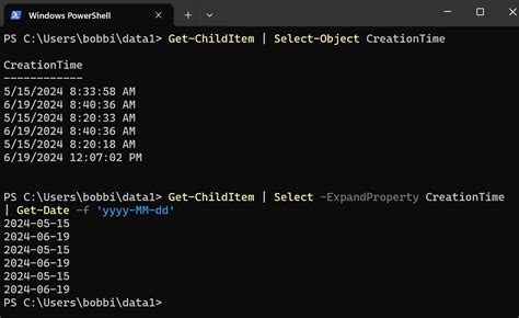 How To Format Creationtime In Powershell With Example Collecting Wisdom