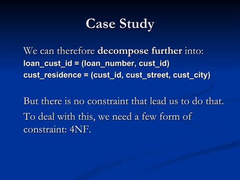 Multivalued Dependency Ppt Databases Computer Software And