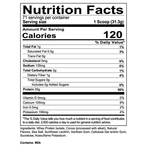 Isolate Protein Muscle House